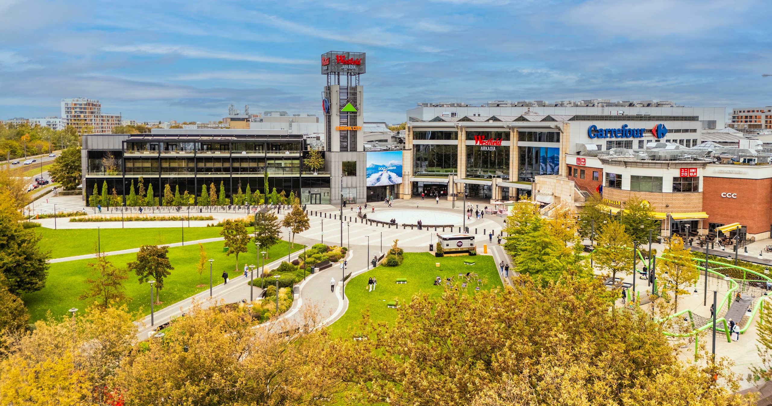 CH Westfield Arkadia - Największe centrum handlowe w Warszawie
